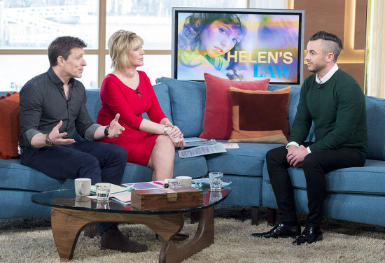 Ben Shephard Ruth Langsford Dan Clarkneal Editorial Stock Photo - Stock ...