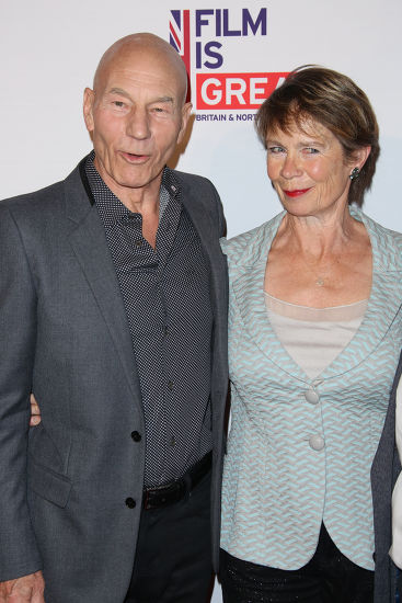 Sir Patrick Stewart Celia Imrie Editorial Stock Photo - Stock Image ...