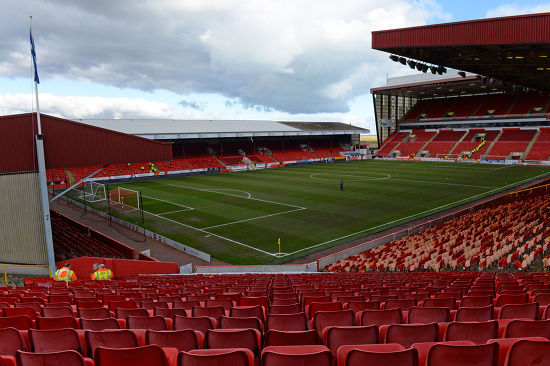 General View Pittodrie Stadium Home Aberdeen Editorial Stock Photo ...