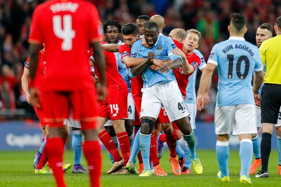 Emre Can Lucas Leiva Liverpool Pull Editorial Stock Photo - Stock Image ...