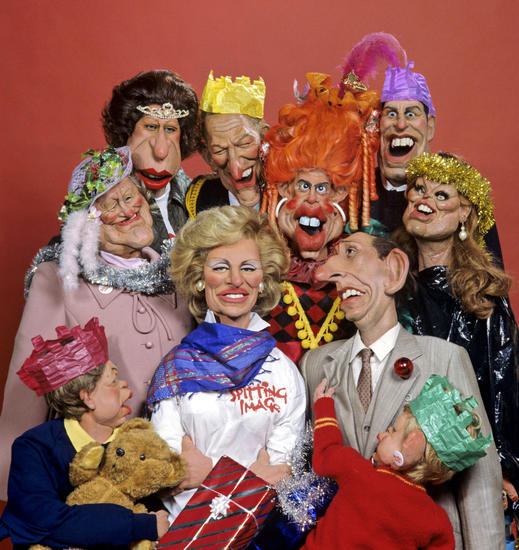 Spitting Image Puppets British Royal Family - Foto de stock de ...