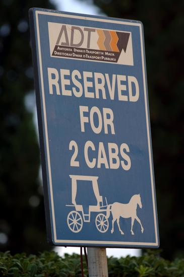 Karrozin Horse Drawn Buggy Parking Sign Editorial Stock Photo - Stock ...
