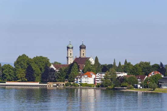 Castle Church Castle Friedrichshafen Germany View Editorial Stock Photo ...