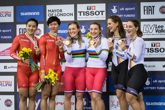 Silver Medalists Chinas Gong Jinjie Zhong Editorial Stock Photo - Stock ...
