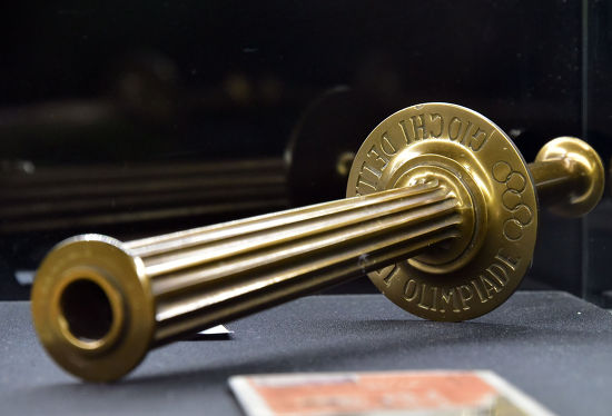 Torch 1960 Rome Olympics Where Muhammad Editorial Stock Photo - Stock ...