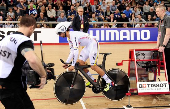 Gaviria Rendon Fernando Columbia Takes Second Editorial Stock Photo ...
