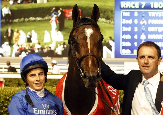 Tryster William Buick Trainer Charlie Appleby Editorial Stock Photo ...