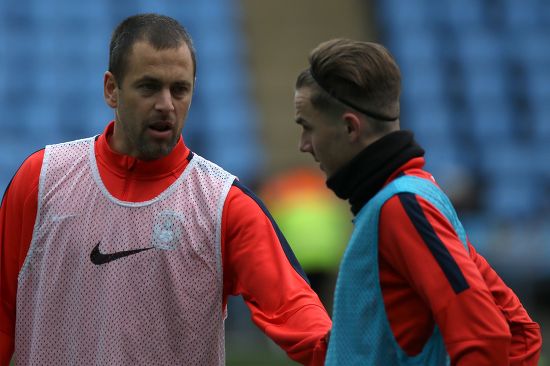 Coventry City Midfielder Joe Cole During Editorial Stock Photo - Stock ...