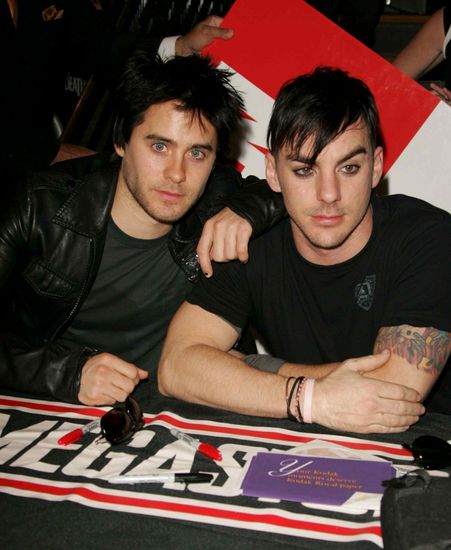 Jared Leto Brother Shannon 30 Seconds Editorial Stock Photo - Stock ...