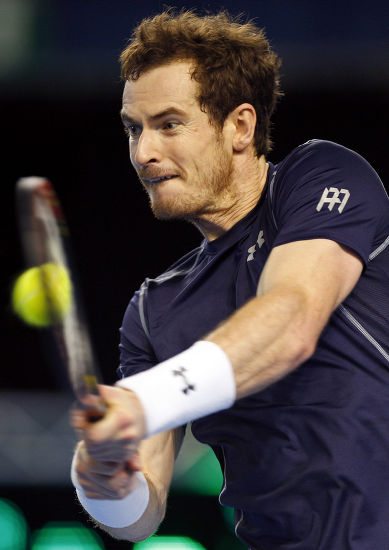 Andy Murray Great Britain Action During Editorial Stock Photo - Stock ...