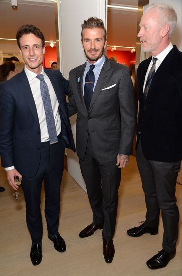 Henry Highley David Beckham Damien Whitmore Editorial Stock Photo ...
