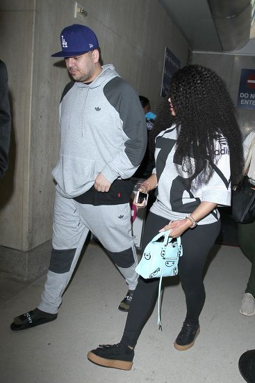 Rob Kardashian Blac Chyna Editorial Stock Photo - Stock Image ...