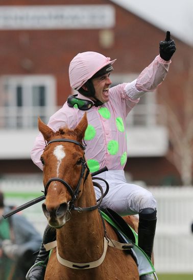 Winning Jockey Ruby Walsh Celebrates Winning Editorial Stock Photo ...