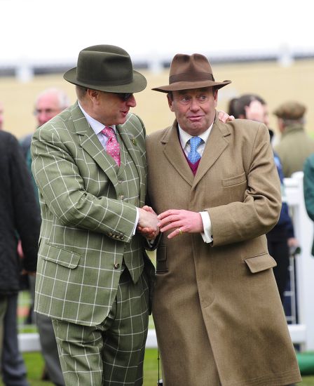 Cheltenham Rich Ricci Congratulates Nickey Henderson Editorial Stock ...