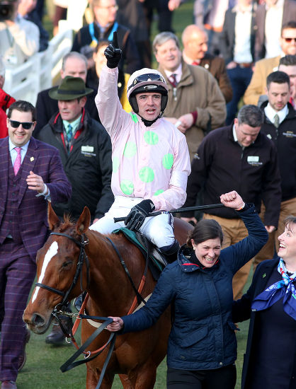 Ruby Walsh Celebrates Winning Mares Novices Editorial Stock Photo ...