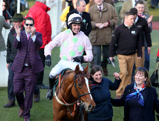 Ruby Walsh Celebrates Winning Mares Novices Editorial Stock Photo ...