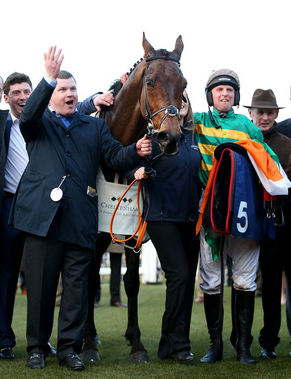 Jamie Codd Celebrates Winning Fulke Walwyn Editorial Stock Photo ...
