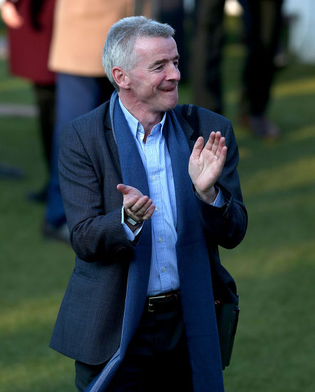 Ryanair Owner Michael Oleary Celebrates After Editorial Stock Photo ...
