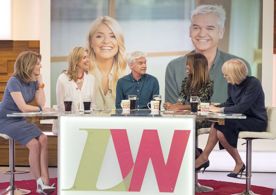 Kaye Adams Penny Lancaster Phillip Schofield Editorial Stock Photo ...