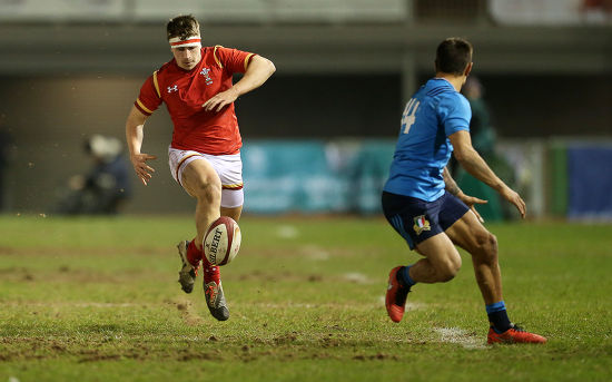 Harri Millard Wales Kicks Ball Past Editorial Stock Photo - Stock Image ...