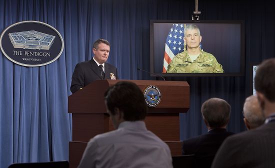 Us Army Colonel Steve Warren Spokesman Editorial Stock Photo - Stock ...