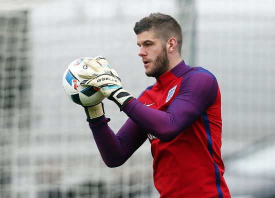England Goalkeeper Fraser Foster During Training Editorial Stock Photo ...
