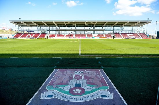 Sixfields Stadium East Stand 2000 Brand Editorial Stock Photo - Stock ...