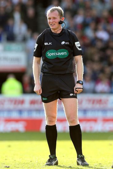 Referee Mr Robert Hicks During First Editorial Stock Photo - Stock ...