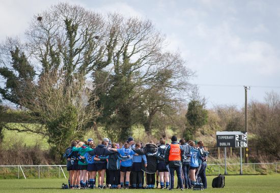 Dublin Team Huddle After Game Editorial Stock Photo - Stock Image ...