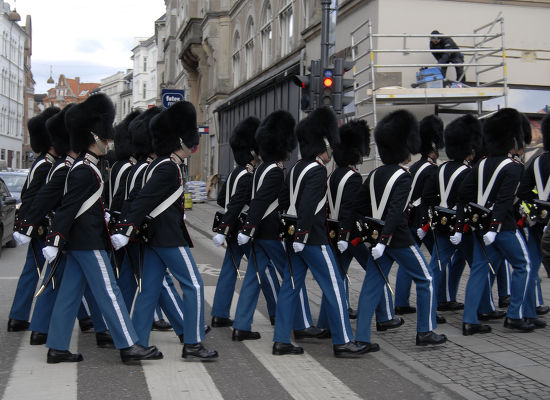 Queens Live Royal Guard Parade Through Editorial Stock Photo - Stock ...