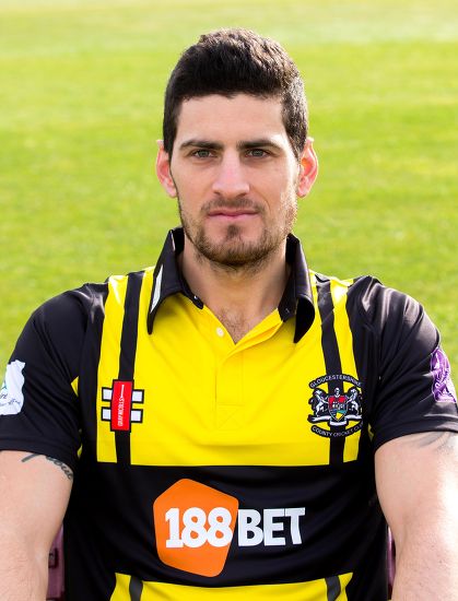 Benny Howell Gloucestershire Cricket Poses Headshot Editorial Stock ...