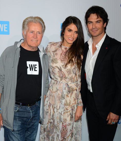 Martin Sheen Nikki Reed Ian Somerhalder Editorial Stock Photo - Stock ...