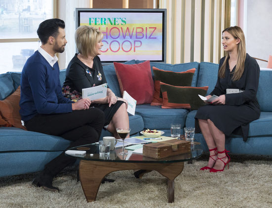 Rylan Clark Ruth Langsford Ferne Mccann Editorial Stock Photo - Stock ...
