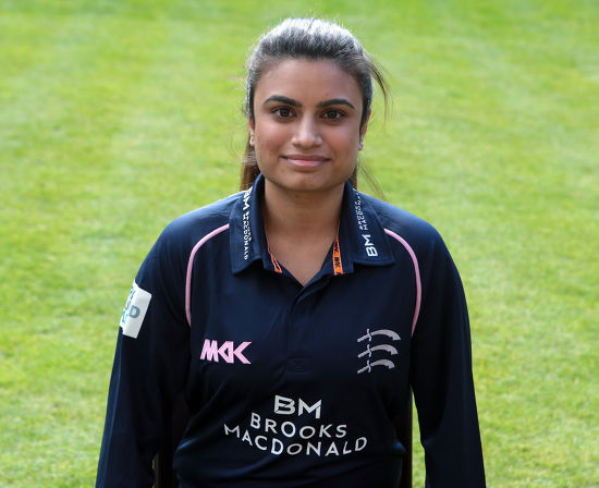 Middlesexs Women Ria Raval During Middlesex Editorial Stock Photo ...