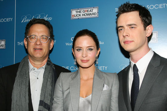 Tom Hanks Emily Blunt Colin Hanks Editorial Stock Photo - Stock Image ...