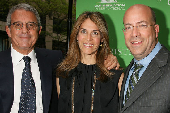 Ron Meyer Caryn Zucker Jeff Zucker Editorial Stock Photo - Stock Image ...