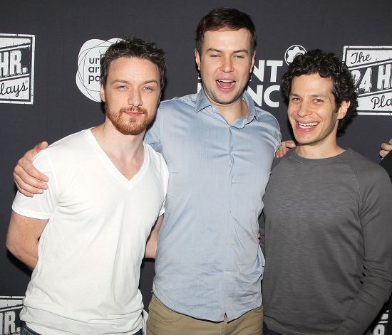 James Mcavoy Taran Killam Thomas Kail Editorial Stock Photo - Stock ...