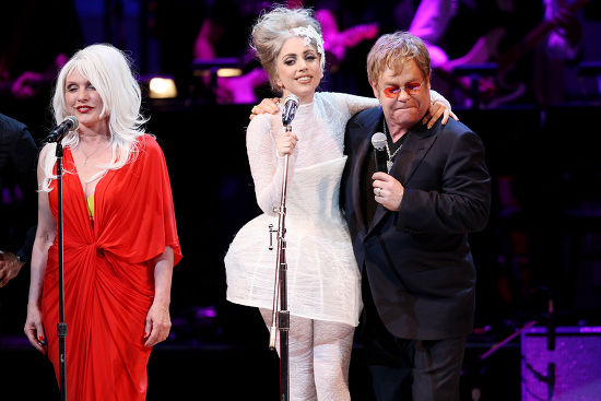 Debbie Harry Lady Gaga Elton John Editorial Stock Photo - Stock Image ...