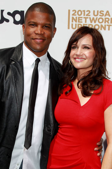Sharif Atkins Carla Gugino Editorial Stock Photo - Stock Image ...