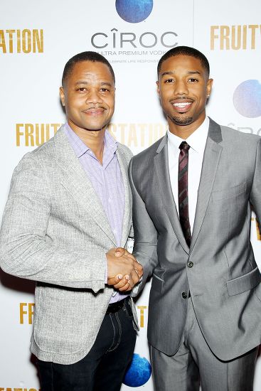 Cuba Gooding Jr Michael B Jordan Editorial Stock Photo - Stock Image ...