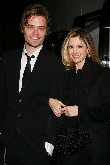 Mira Sorvino Husband Christopher Backus Editorial Stock Photo - Stock ...