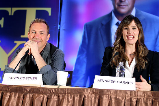 Kevin Costner Jennifer Garner Editorial Stock Photo - Stock Image ...