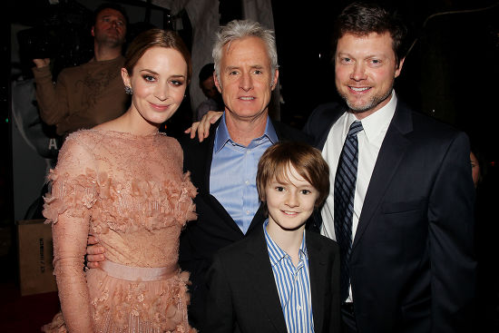 Emily Blunt John Slattery George Nolfi Editorial Stock Photo - Stock ...