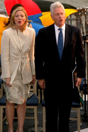 Kim Cattrall Bill Clinton Editorial Stock Photo - Stock Image ...