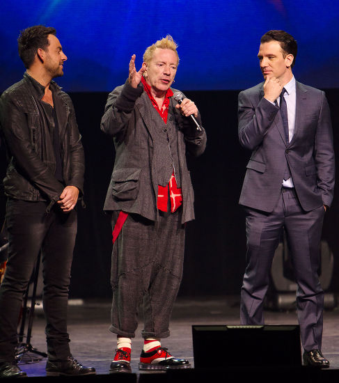 Ben Forster Johnny Rotten Lydon Jc Editorial Stock Photo - Stock Image ...