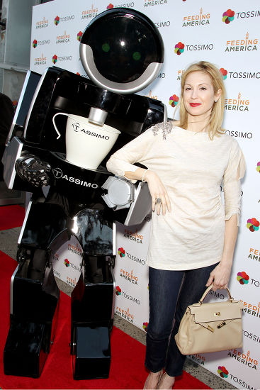 Kelly Rutherford Tassimo Brewbot Editorial Stock Photo - Stock Image ...