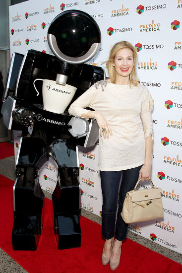 Kelly Rutherford Tassimo Brewbot Editorial Stock Photo - Stock Image ...