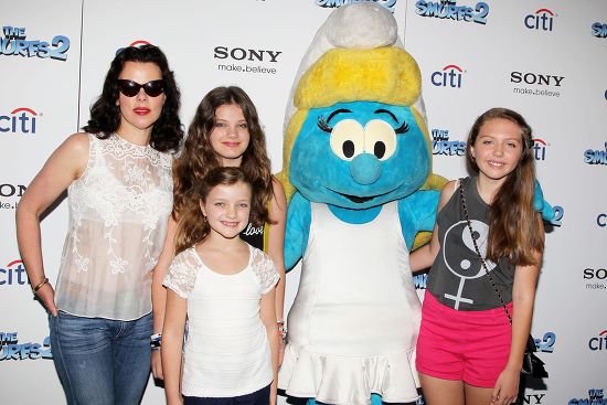 Debi Mazar Daughters Giulia Isabel Corcos Editorial Stock Photo - Stock ...