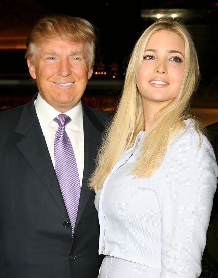 Donald Trump Ivanka Trump Celebrate Lauching Editorial Stock Photo ...