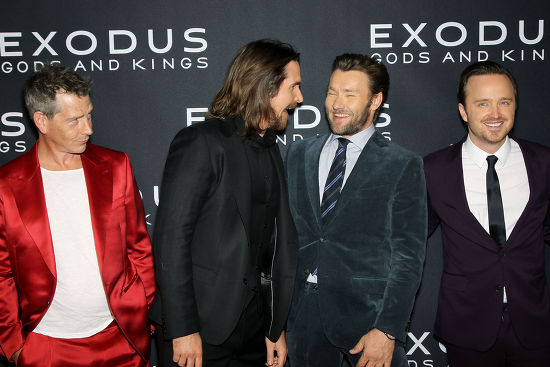 Ben Mendelsohn Christian Bale Joel Edgerton Editorial Stock Photo ...